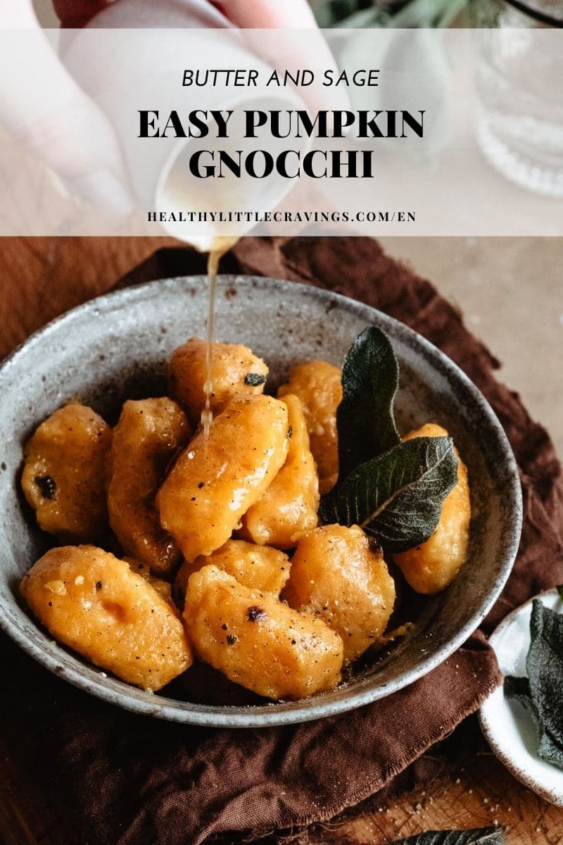 Pumpkin Gnocchi From Scratch W/ Brown Butter & Sage