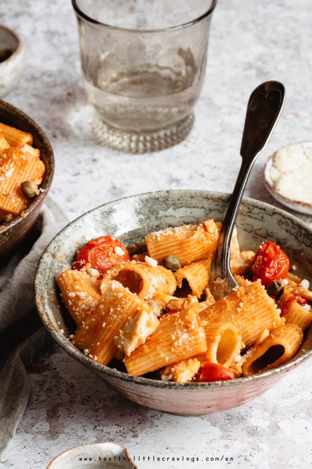 PASTA CON ORATA, POMODORINI E CAPPERI / PIATTO LEGGERO