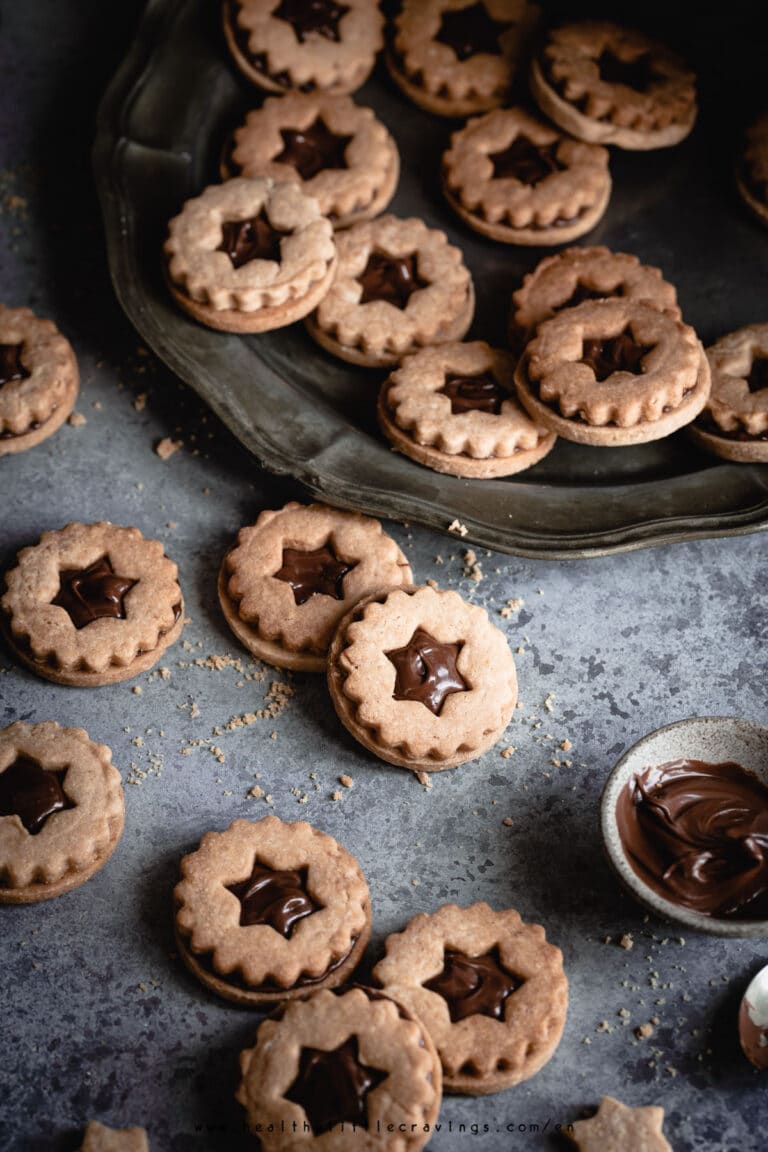 Easy Hazelnut Shortbread Cookies Recipe