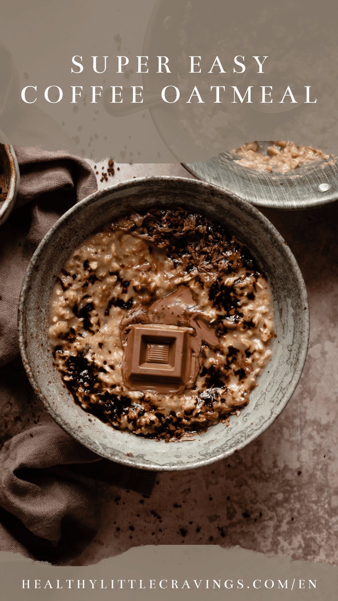 Coffee Oatmeal Recipe With Coconut Milk - Healthy Little Cravings